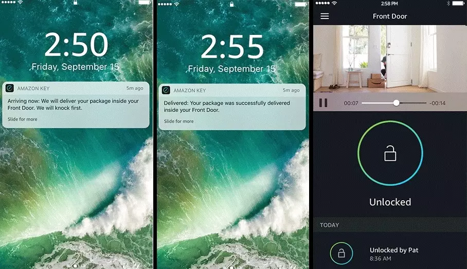 Amazon spouští inteligentní zámek a bezpečnostní kamerový systém, který bude členům Prime přijímat dodávky domů s upozorněním na aplikaci pro iPhone 59023_2