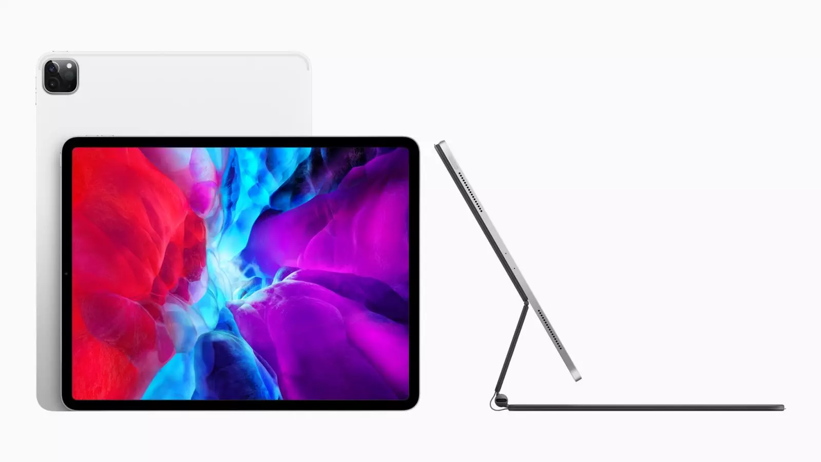 nova iPad profesiulo kaj magia klavaro