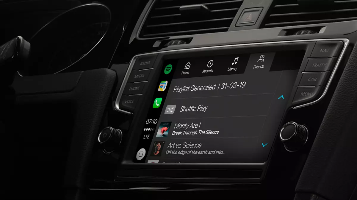 Spotify CarPlay кушымтасы өчен бетмәс-төкәнмәс плейлист функциясен бета-сынау башлый 614_1