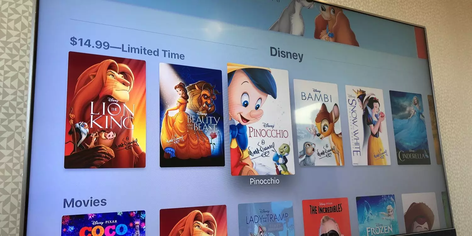 I-Disney Plus izofaka 'yonke ilabhulali yezithombe ezinyakazayo ye-Disney' njengoba ibukeka iqhudelana ne-Apple 61758_1