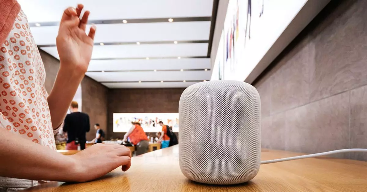 “Apple” asyl “HomePod” -y kesýär