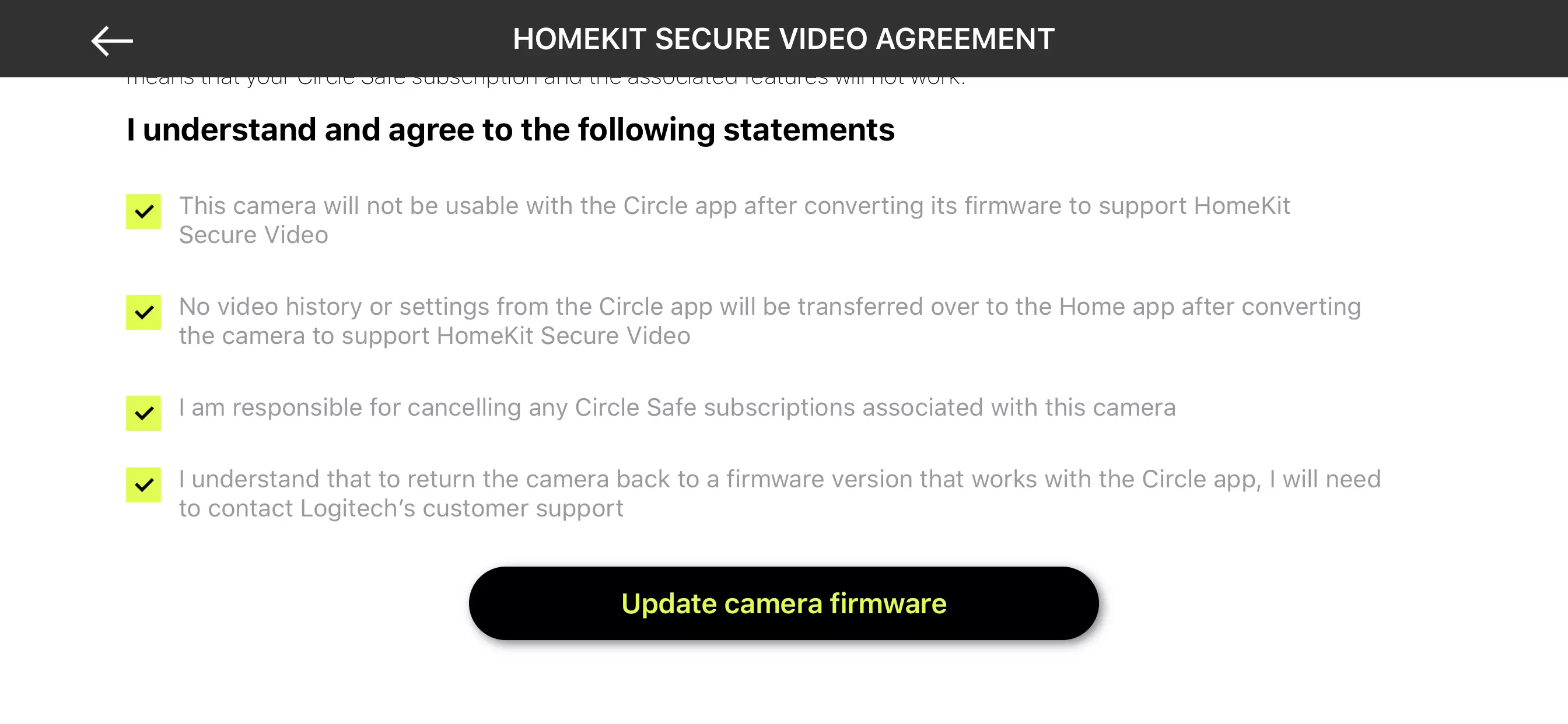 LogitechCircle2カメラを搭載したiOS13.2でHomeKitSecureVideoを使用する 626_2