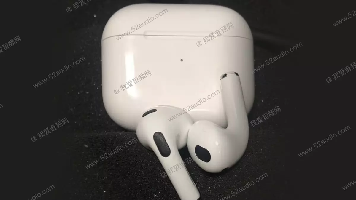 Imagens vazadas supostamente mostram novos AirPods 3 com design intra-auricular e estojo menor 6306_1