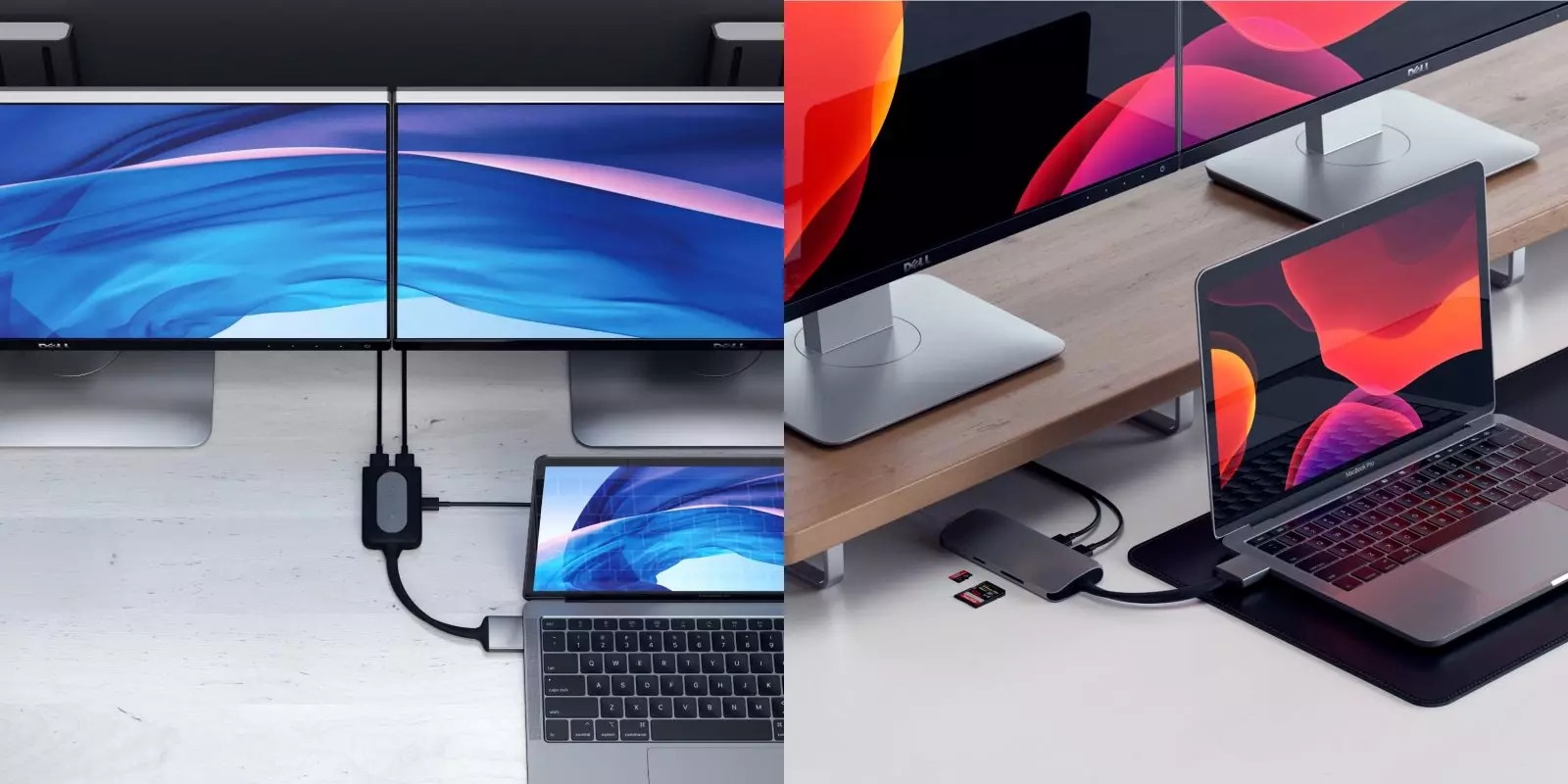 Satechi Mac USB-C Dual HDMI-adapter