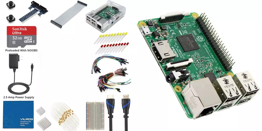 vilros-raspberry-pi-3modelb-بنڊل