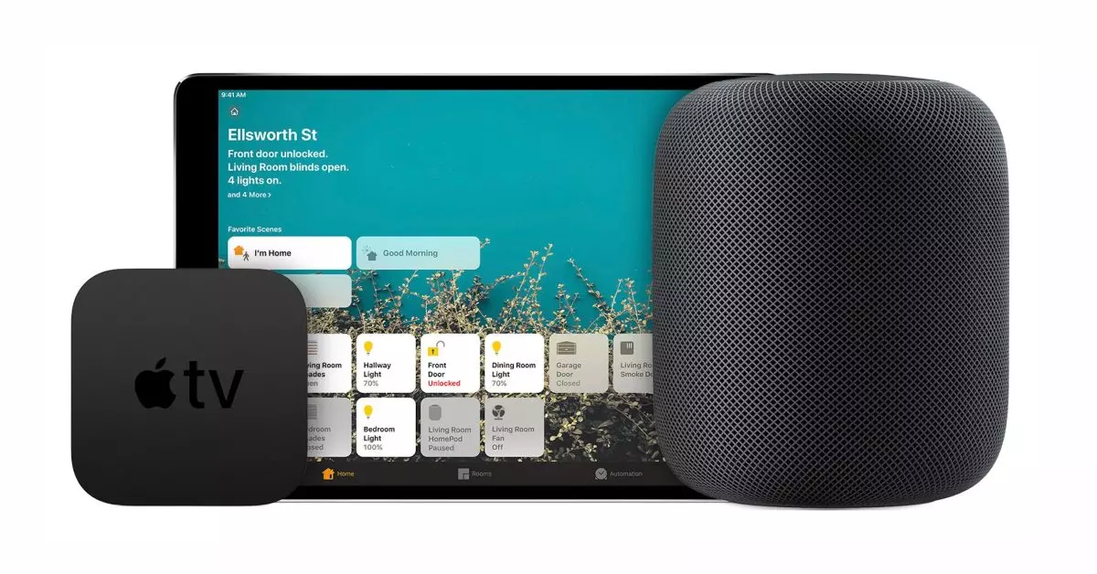 Otu esi edobe Apple TV, iPad na HomePod dị ka ebe nchekwa HomeKit