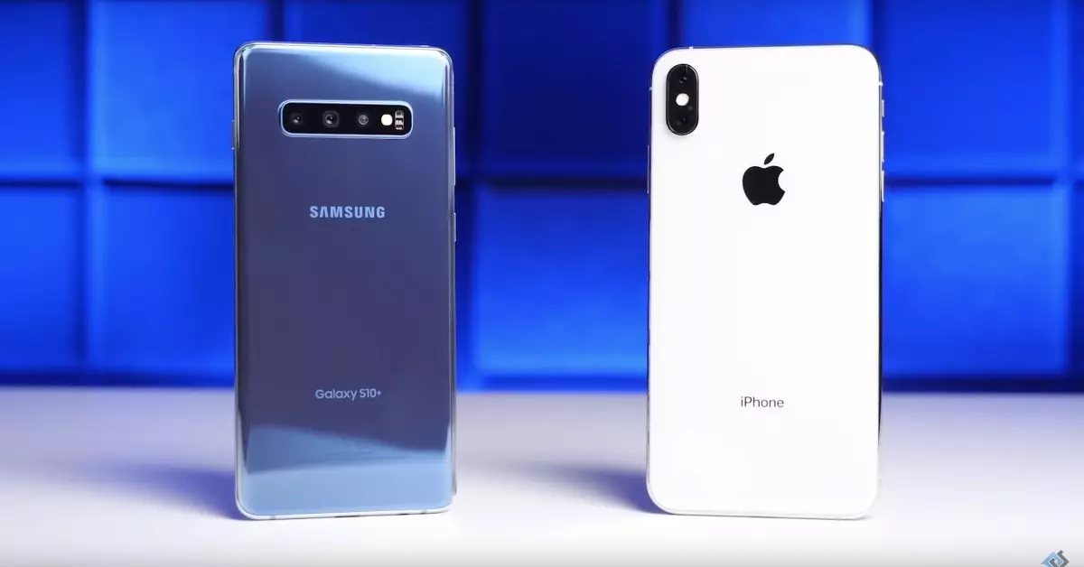 Sabuwar Galaxy S10+ ta Samsung tare da Gorilla Glass 6 ta yi hasarar iPhone XS Max a cikin juriyar gwajin gwaji