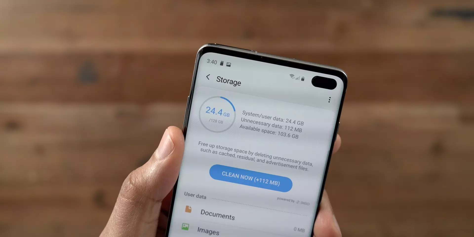 Galaxy S10+ vs iPhone 128 GB Storage