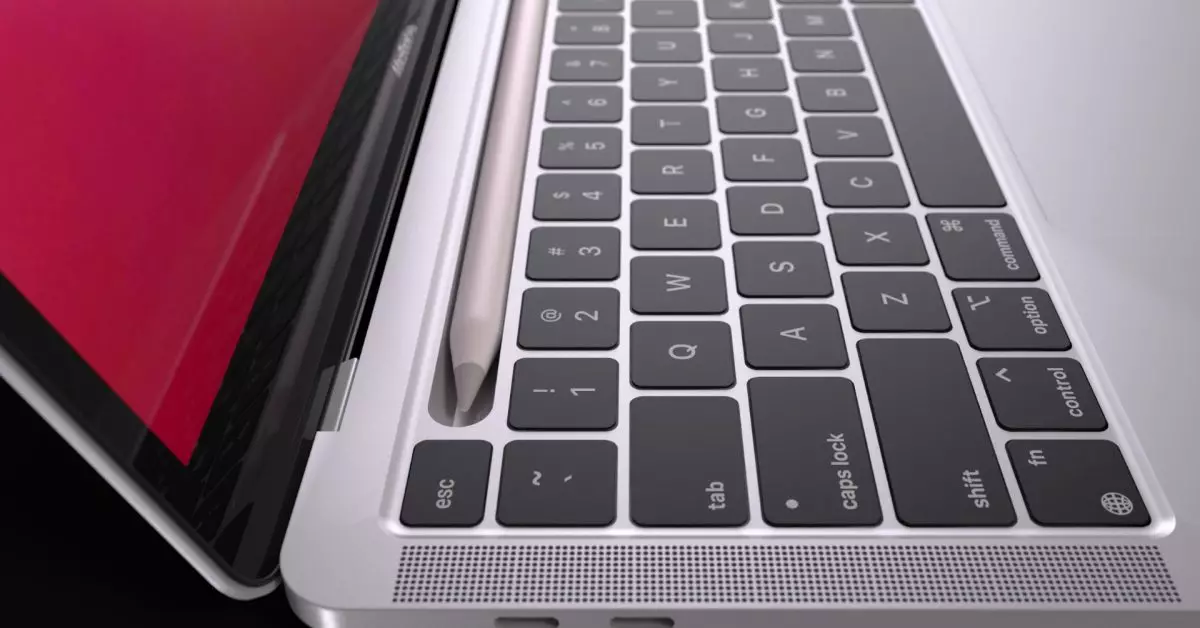 Patente de Apple imagina el futuro MacBook con soporte para Apple Pencil