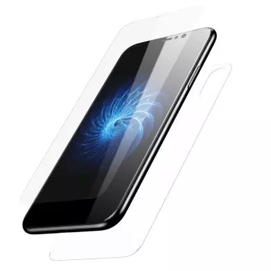 KuGi iPhone X Front & Back Glass Screen Protector