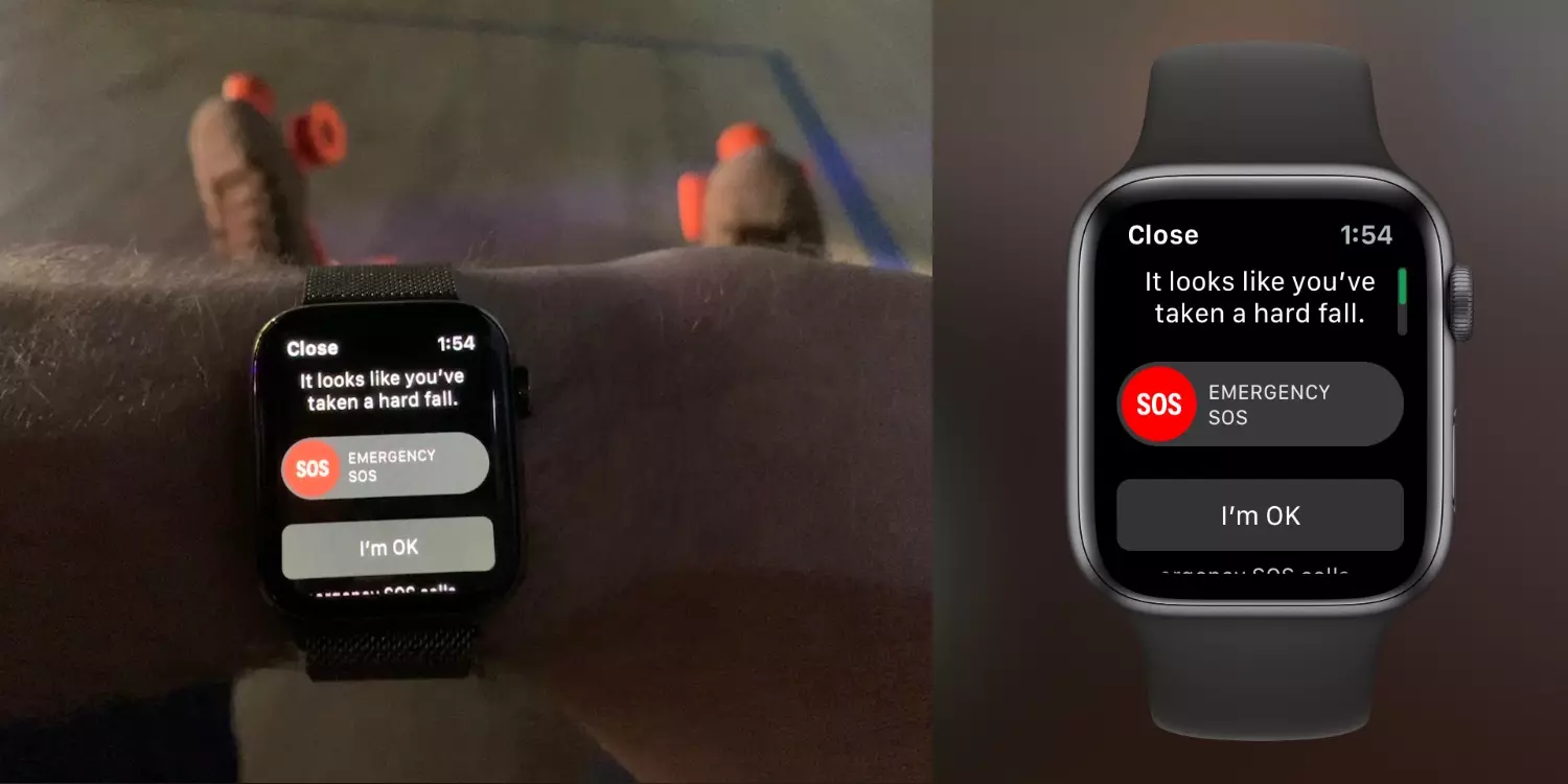 Apple Watch detekce pádu