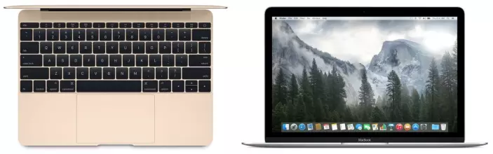 Apple дэбютавала зусім новы 12-цалевы MacBook з ультратонкім шасі, новым экранам Retina, Force Touch 6916_2