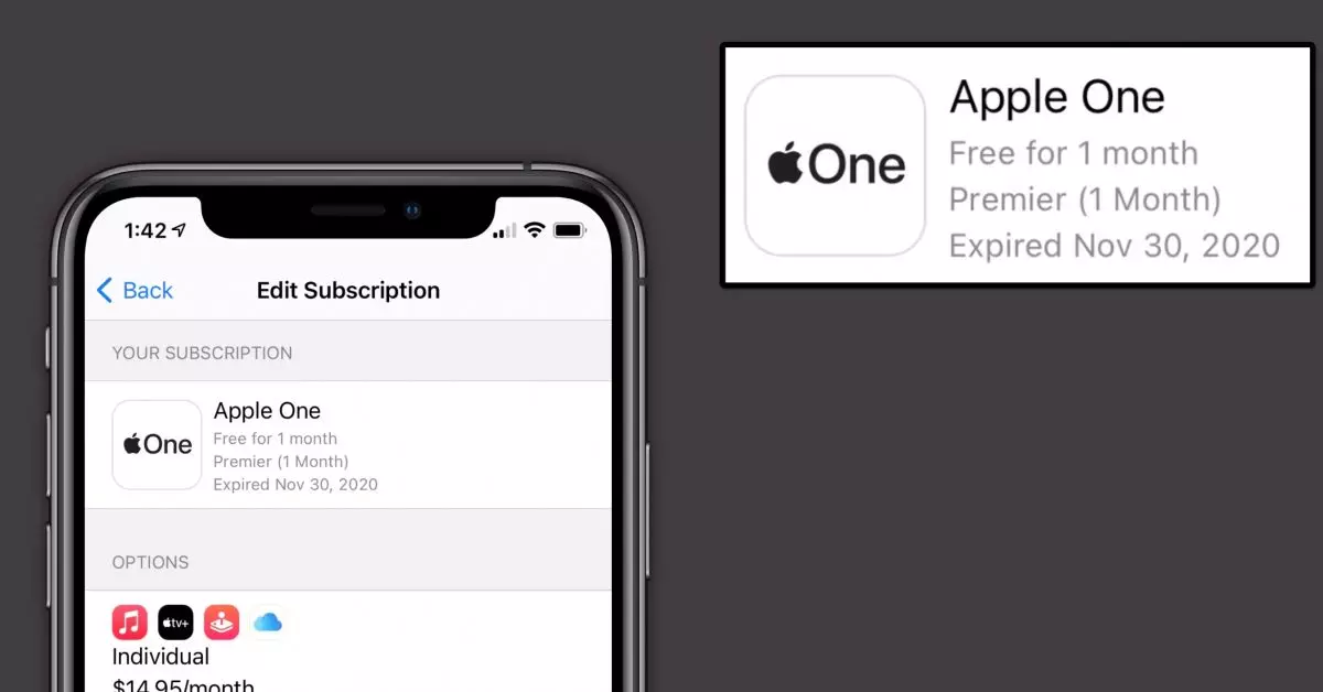 Некои претплати на Apple One се појавуваат како „истечени“ кога корисниците се обновуваат од првиот ден