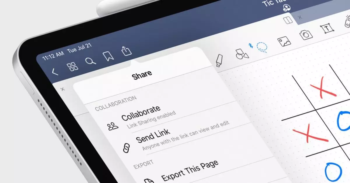 GoodNotes 5 yasinthidwa ndi zolemba zothandizira kudzera pa iCloud ndi zina