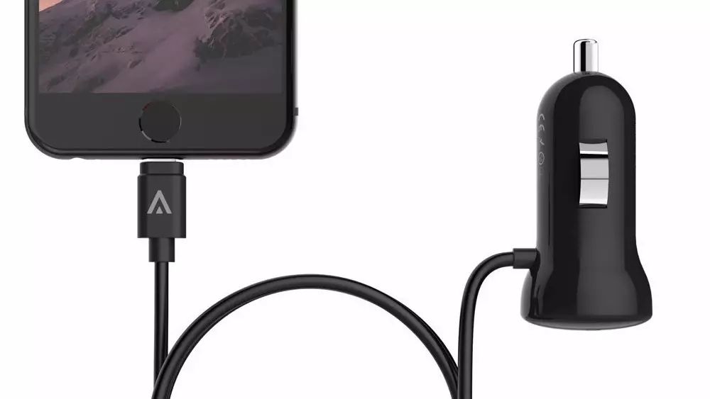 anker-iphone-көлік зарядтағыш