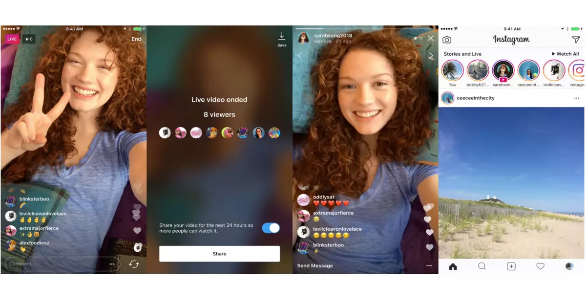 Instagram Nhau ikozvino pa250M vashandisi uye inowedzera Live Vhidhiyo replays, ichawedzera kune mamwe masevhisi