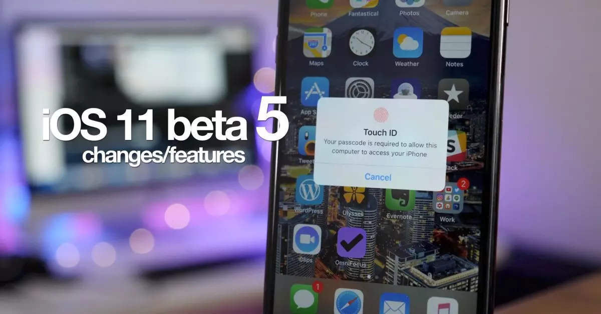 Čo je nové v iOS 11 beta 5? Praktické s 20 funkciami a zmenami [Video]