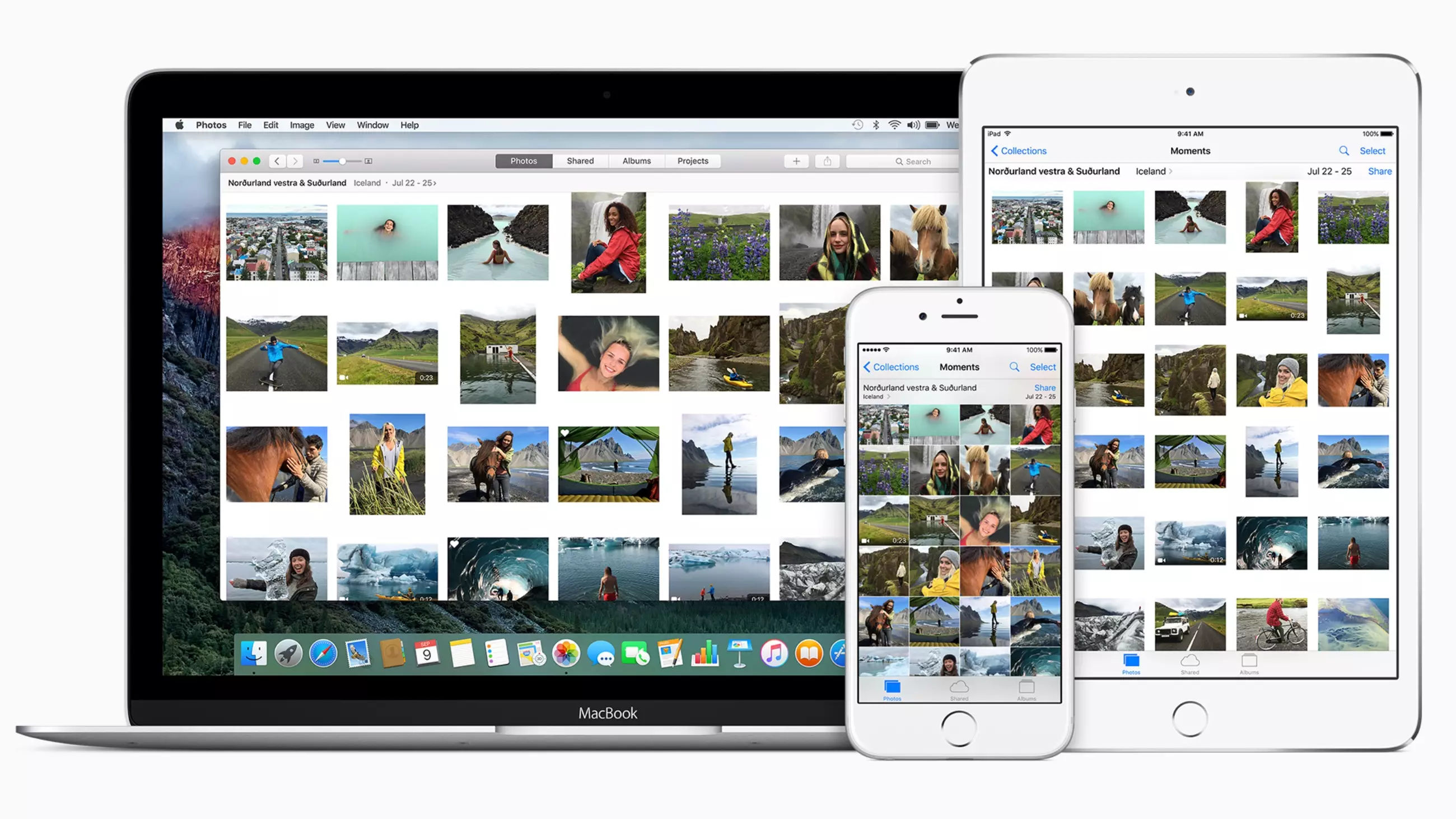 iCloud Fotoğraf Kitaplığı Fotoğrafları Mac 16-9