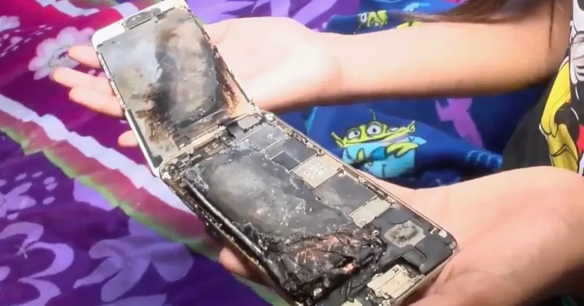 Gadis California berkata iPhone 6nya terbakar- 9to5Mac