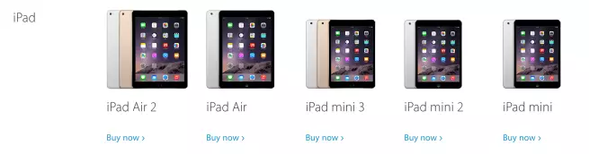 Apple asl iPad mini-ni veb-sayt va Apple do'konidan jimgina tortib oladi