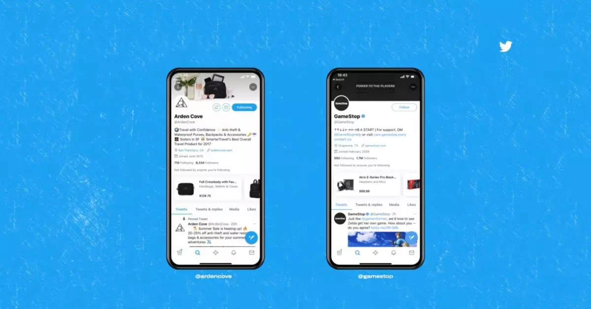 Twitter Shopping është një projekt pilot i nisur në SHBA