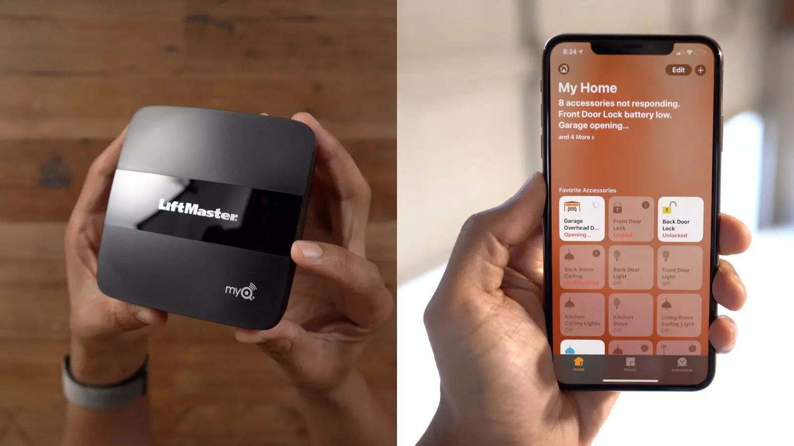 MyQ Home Bridge аркылуу гараждын эшигин ачкычка HomeKit кошуңуз 73442_1