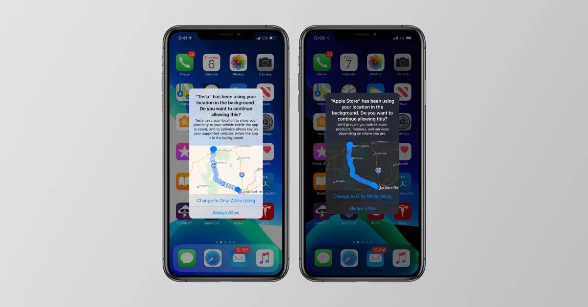 iOS 13 rajoittaa sijainnin käyttöoikeusasetuksia