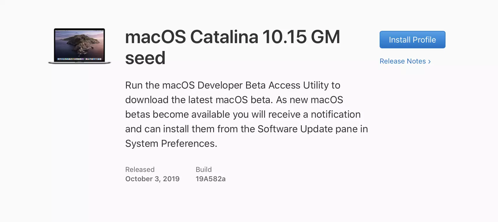 Apple MacOS Catalina 10.15 GM чыгарыр алдыннан чыгарыла 74184_2