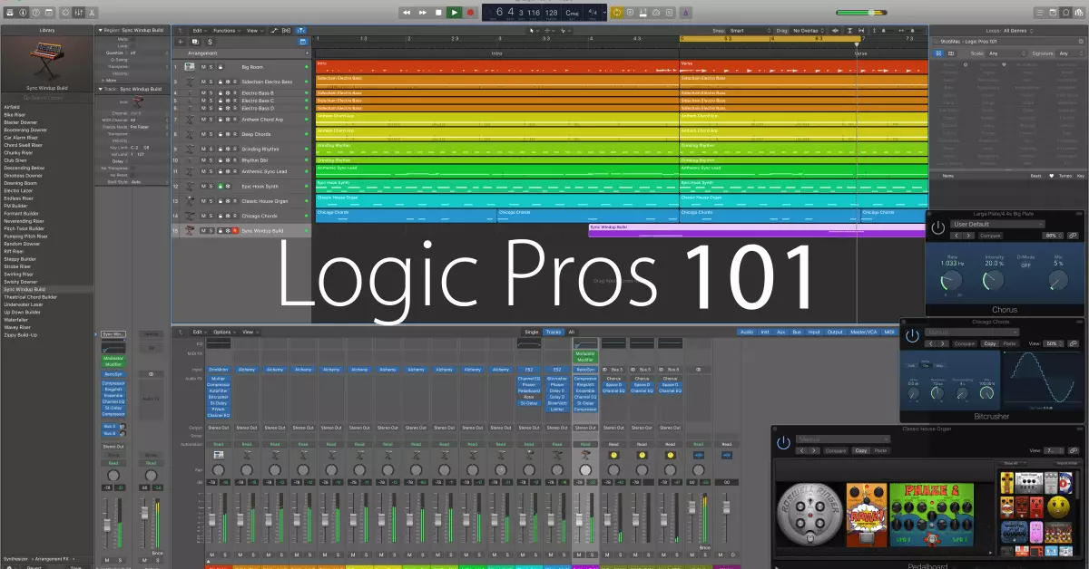 Logic Pros (101): Amata i le Logic Pro X - O le atinaʻe