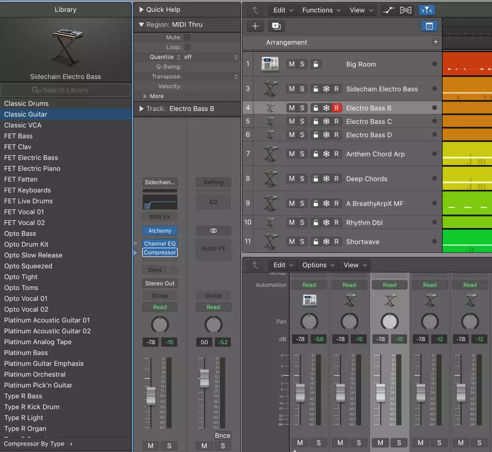 Logic Pros (101): Munka hangeffektusokkal és szoftveres hangszer beépülő modulokkal 74191_6