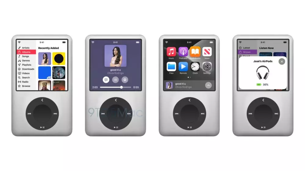 Lalela i-Apple Music ne-Spotify kulesi sidlali sewebhu se-iPod Classic 74544_2