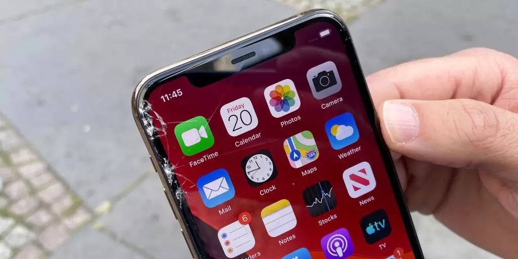 Test de chute iPhone 11