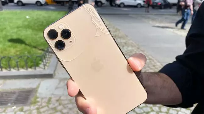 Test de chute iPhone 11