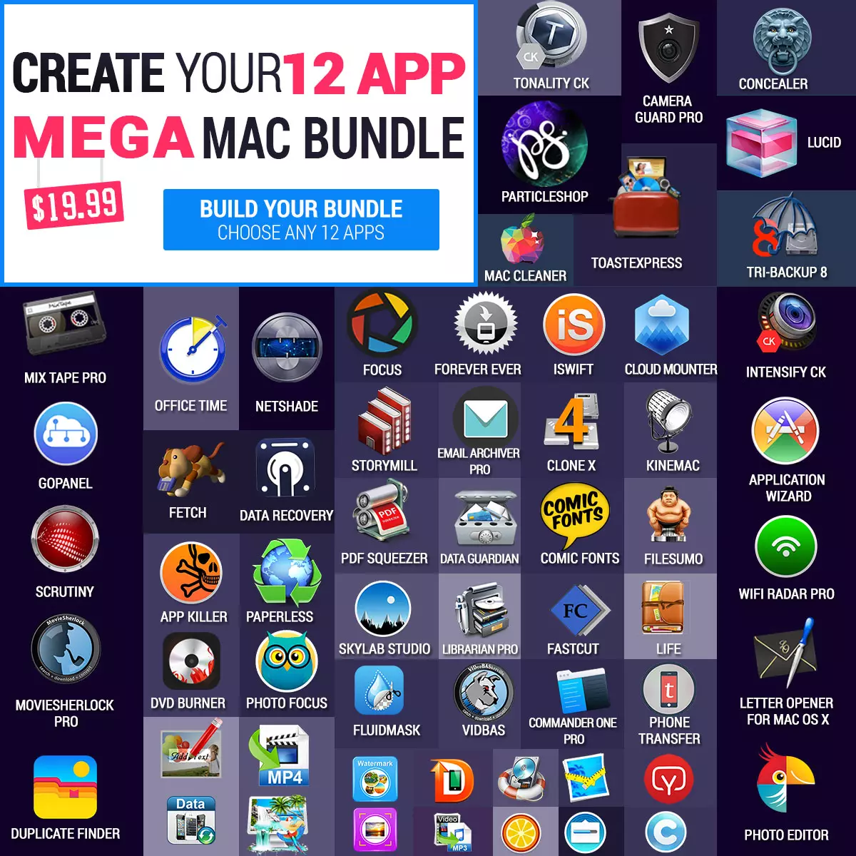 Xaiv 12 zoo Mac apps / khoom siv los ntawm kev xaiv 60 (!!) rau $ 20 [+ 9to5Rewards Giveaway] 74838_2