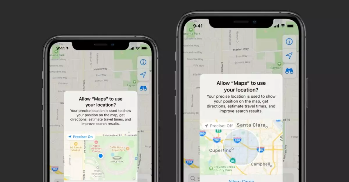 iOS 14 na-ahapụ ndị ọrụ inye ohere ohere dị nso maka ngwa na-achọghị ezigbo nsochi GPS