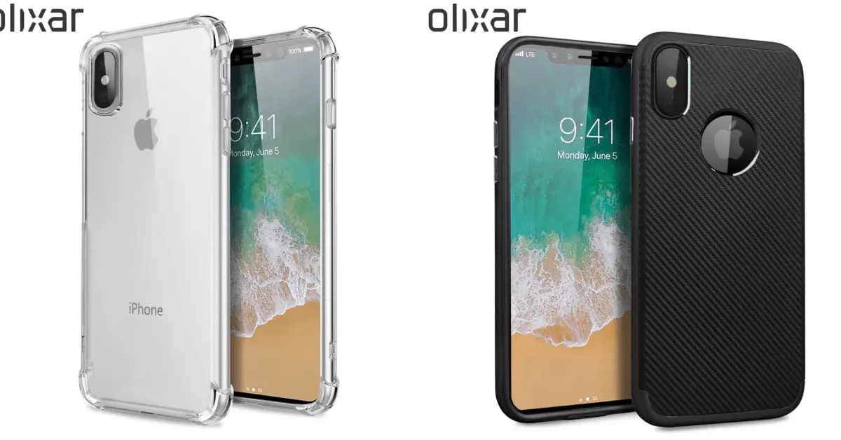 Olixar, sargyt edip boljak iPhone 8 dizaýnynyň w / täze ýagdaýlaryny açjakdygyny öňe sürdi