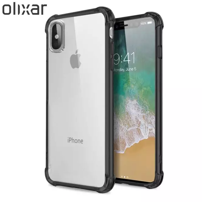 Olixar-ExoShield-iPhone-8-hylki-svartur