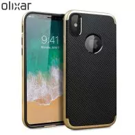 Olixar-X-Duo-iPhone-8-Case-Gold