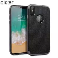 Olixar-X-Duo-iPhone-8-Case-Grå