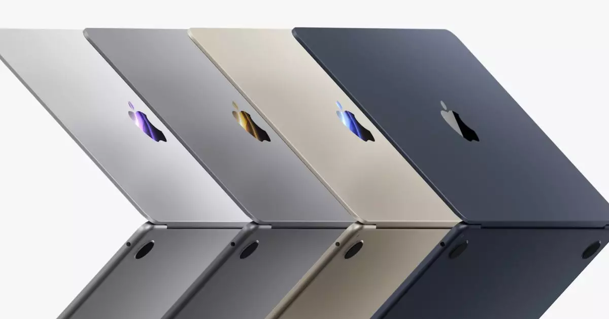 MacBook Air-ի վերադիզայնի լուսանկարներ WWDC 2022-ից