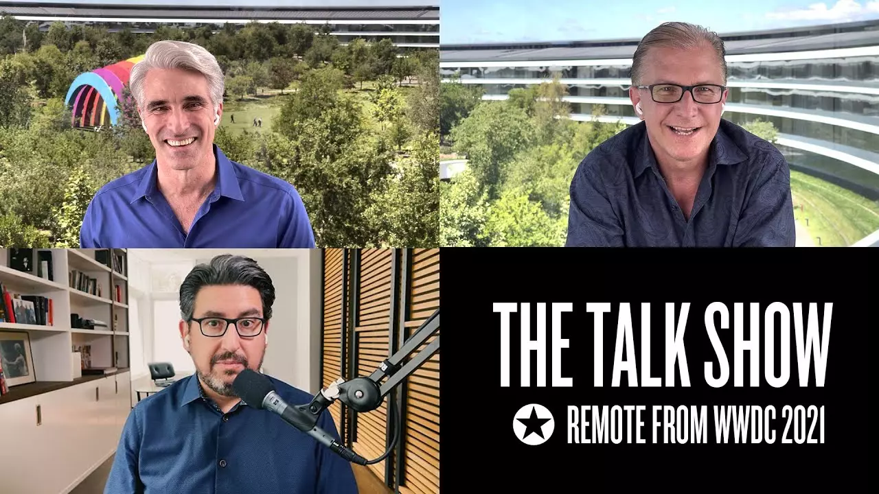 Craig Federighi en Greg Joswiak nemen deel aan 'The Talk Show' om WWDC21, iPadOS 15 en meer te bespreken 7567_1