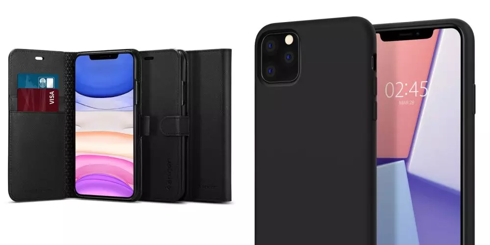 Kasus iPhone 11, Pro lan Pro Max anyar Spigen