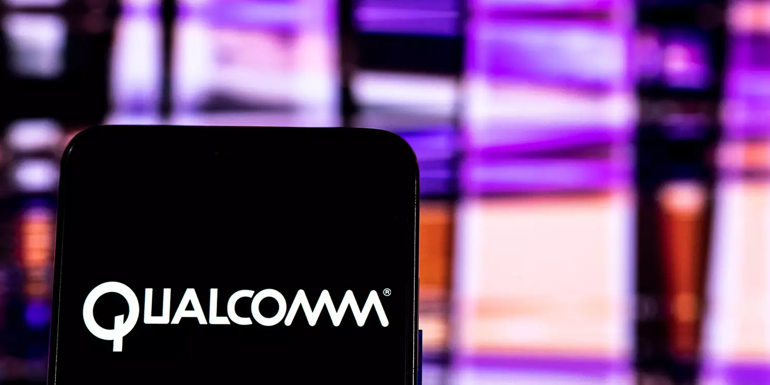 Qualcomm logo as it ferliest antitrust saak