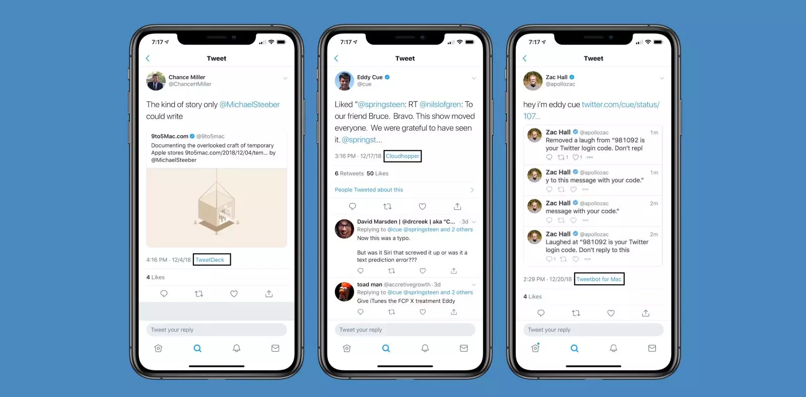 Twitter vraća svoju popularnu oznaku klijenta za tweet na iOS-u 76255_1