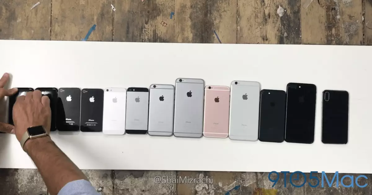 Minn 2G għal iPhone 8: Għaxar snin ta' iPhones imqabbla [Vidjow]