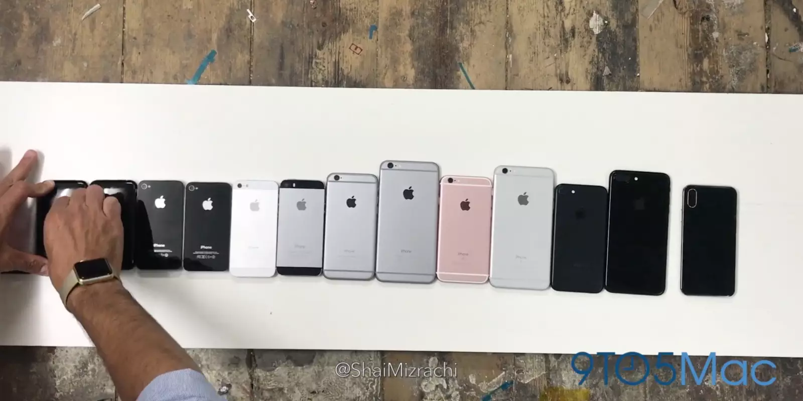 Ó 2G go iPhone 8: Deich mbliana d’iPhone i gcomparáid [Físeán] 76303_1