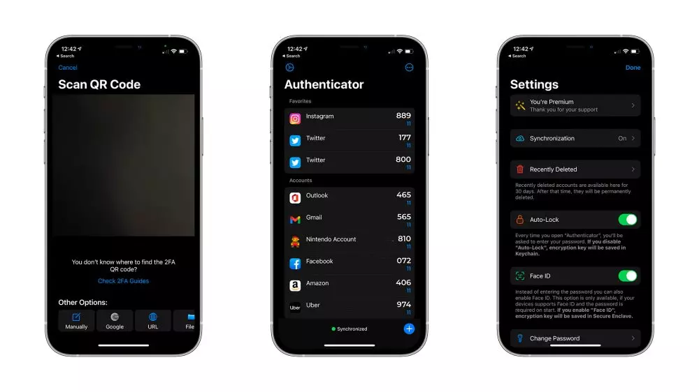 认识专为 Apple 用户创建的 2FA 'Authenticator' 应用程序 7659_2