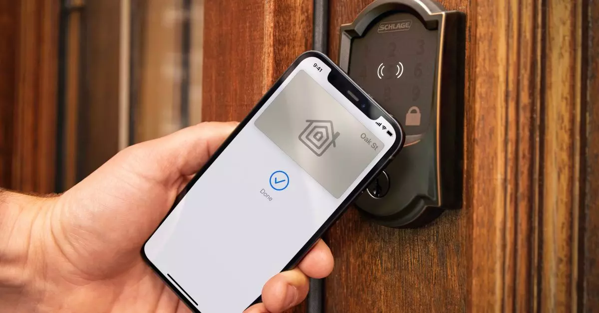 Schlage amavumbulutsa loko yanzeru mothandizidwa ndi HomeKit ndi makiyi akunyumba mu pulogalamu ya Wallet