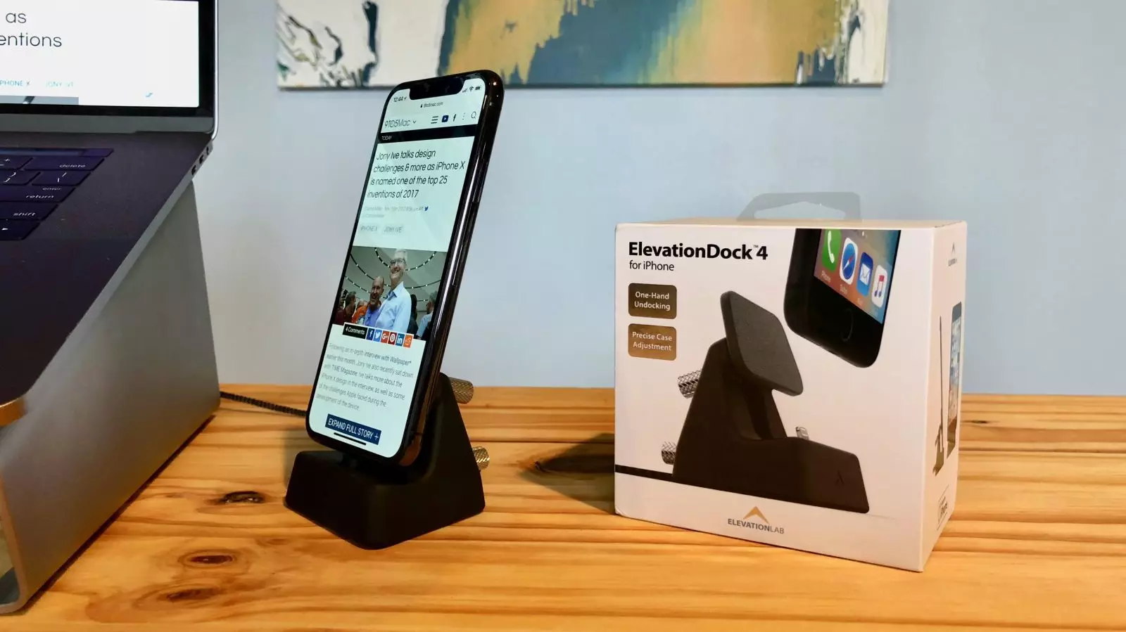 ግምገማ፡ ElevationDock 4 'ምርጥ መትከያ ለአይፎን' እራሱን እስከተጠየቀበት ደረጃ ድረስ ይኖራል። 76627_1