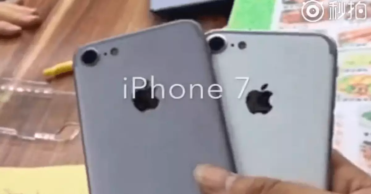 En aneren angeblechen iPhone 7 Leck, dës Kéier op Video